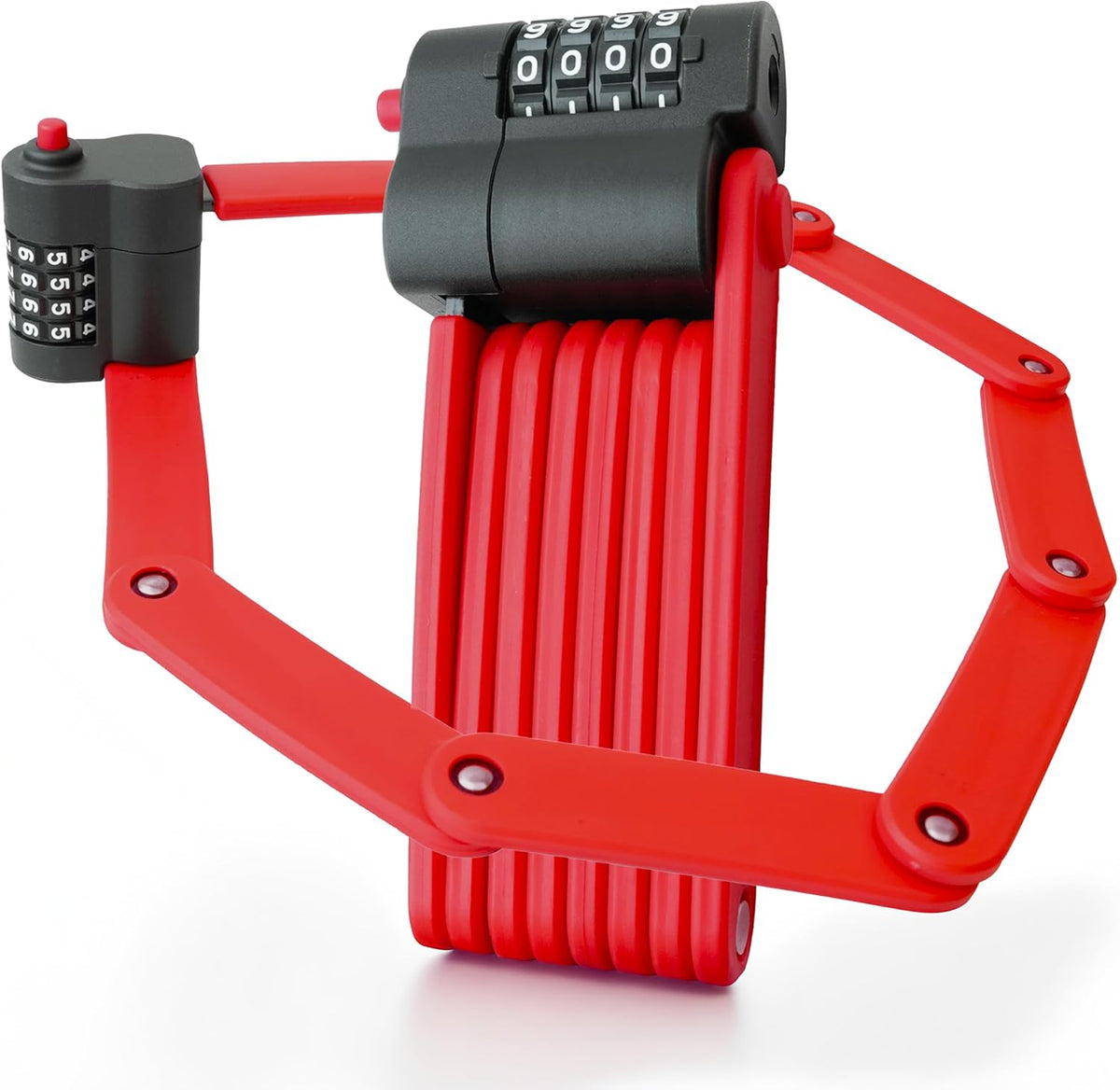 Xnito Folding Lock – 4-Digit Heavy-Duty Combo Lock – UrbanCycling.com