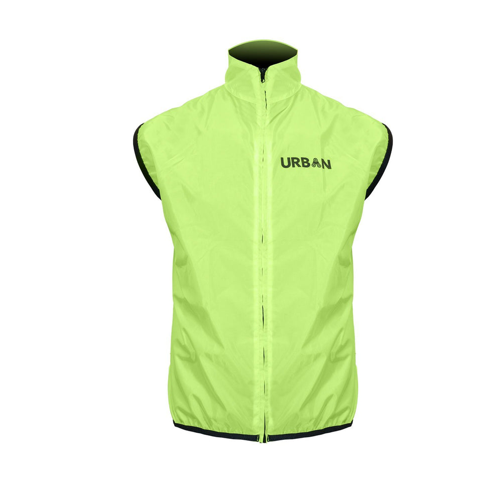 Safety Yellow Cycling Vest - UrbanCycling.com