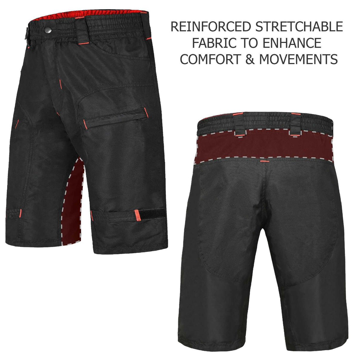 The Single Tracker - Men's MTB Mountain Bike Shorts - UrbanCycling.com