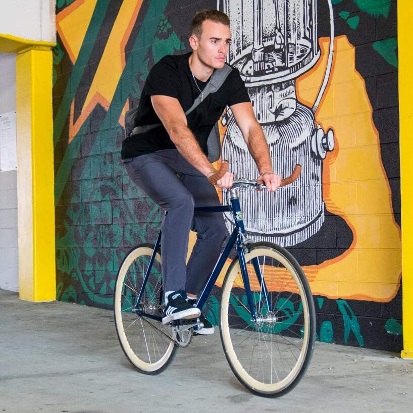 Urban Cycling Commuter Bike to Work Pants - Khaki - Urban Cycling Apparel