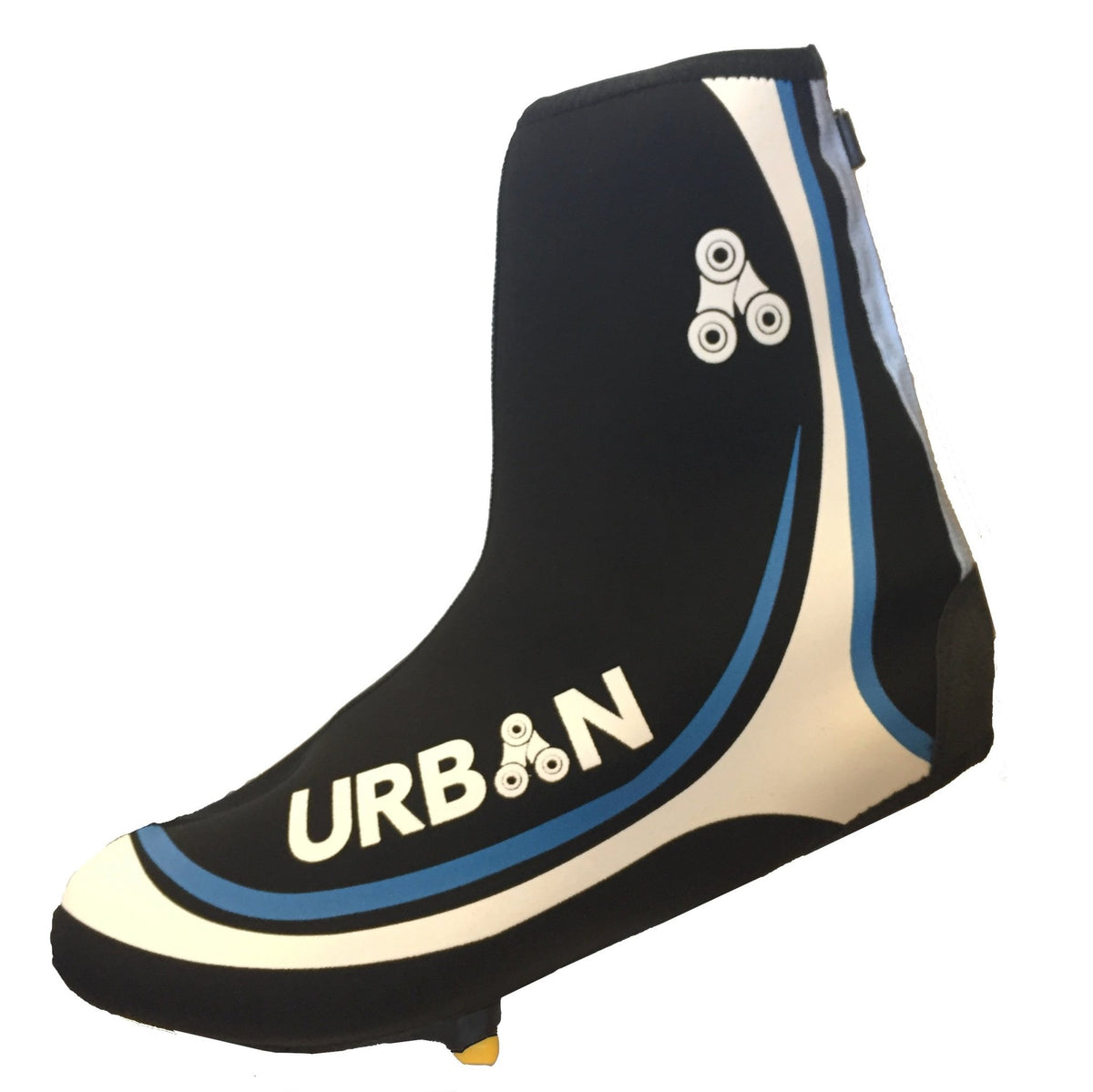 Urban Cycling Shoe Covers with Reflective Zipper - Windproof, Waterpro ...