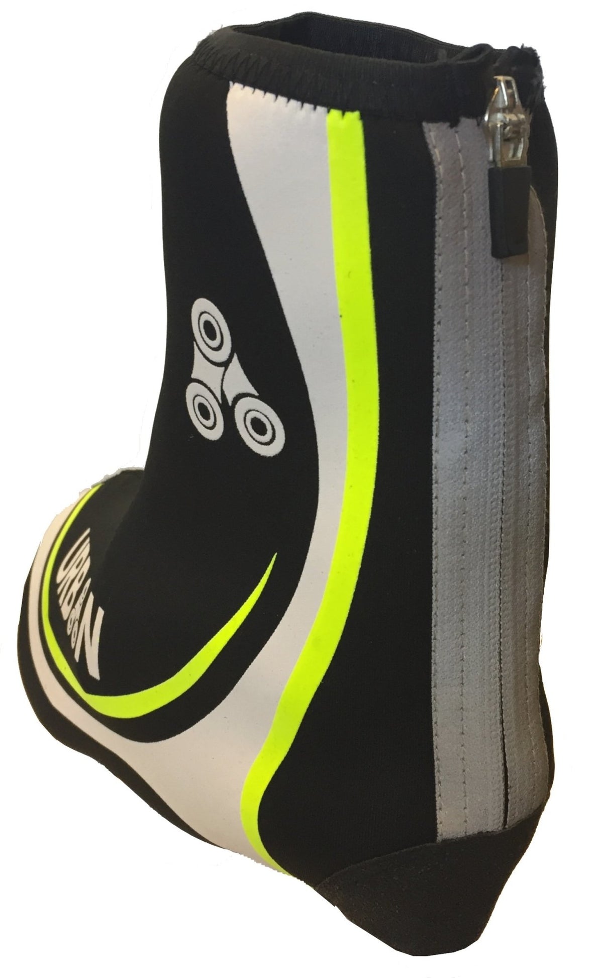 Urban Cycling Shoe Covers with Reflective Zipper - Windproof, Waterpro ...