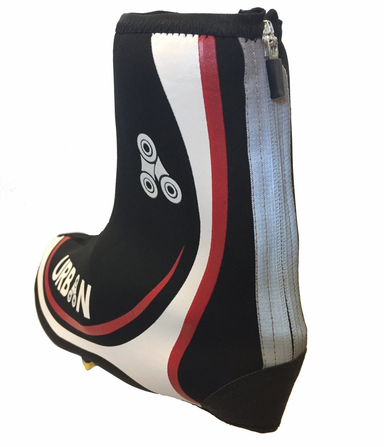 Urban Cycling Shoe Covers with Reflective Zipper - Windproof, Waterpro ...